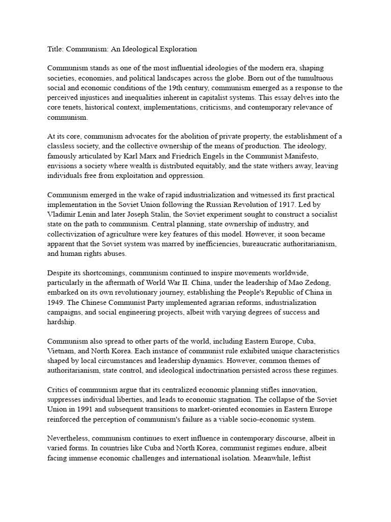 11 | PDF | Communism | Anti Capitalism