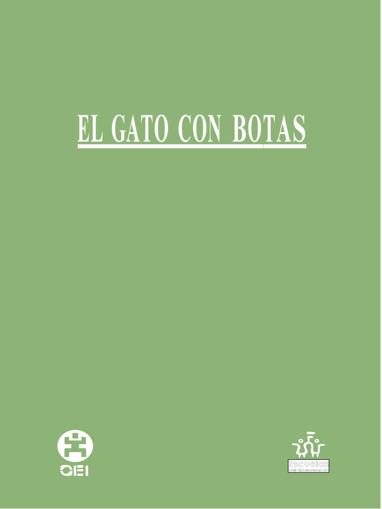 El Gato Con Botas COMPLETO Ilovepdf Compressed | PDF