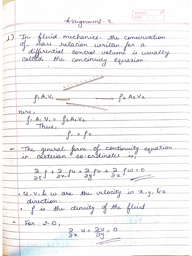 FMM Assignment 2 | PDF