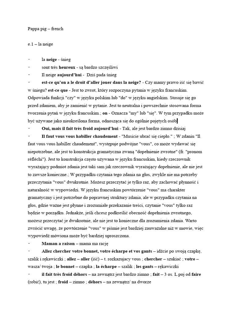 Peppa Pig French Pdf