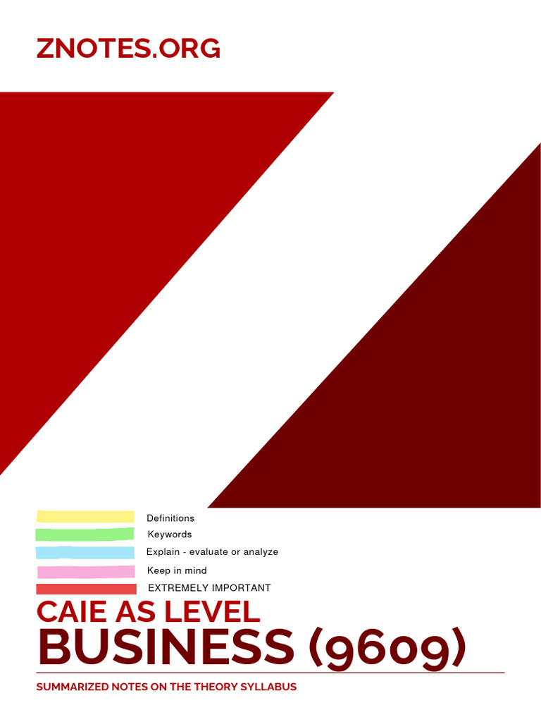 AS BUSINESS NOTES ! | PDF | Franchising | Goal