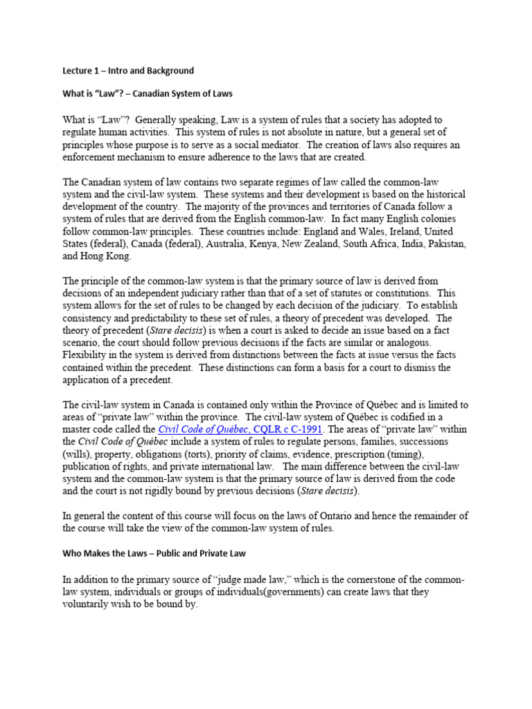 professor notes practice law enginneers | PDF | Court System Of Canada ...