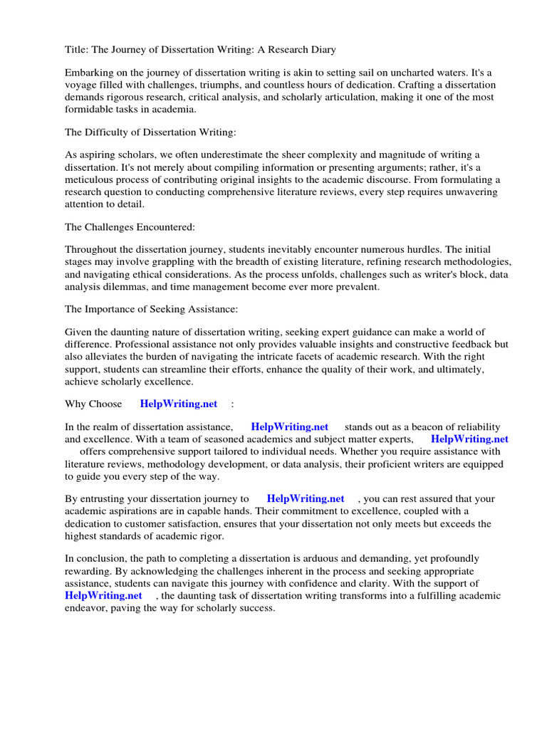 Dissertation Research Diary | PDF | Thesis | Usability