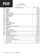 Disney Budget | PDF