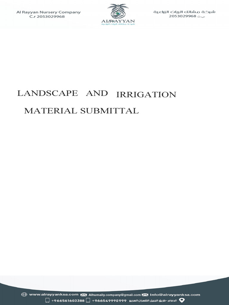 Al Rayyan Techncial | PDF | Sod | Valve