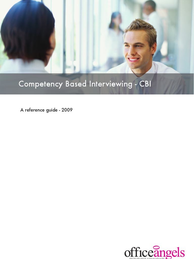Competency Based Interviewing - CBI: A Reference Guide - 2009 ...