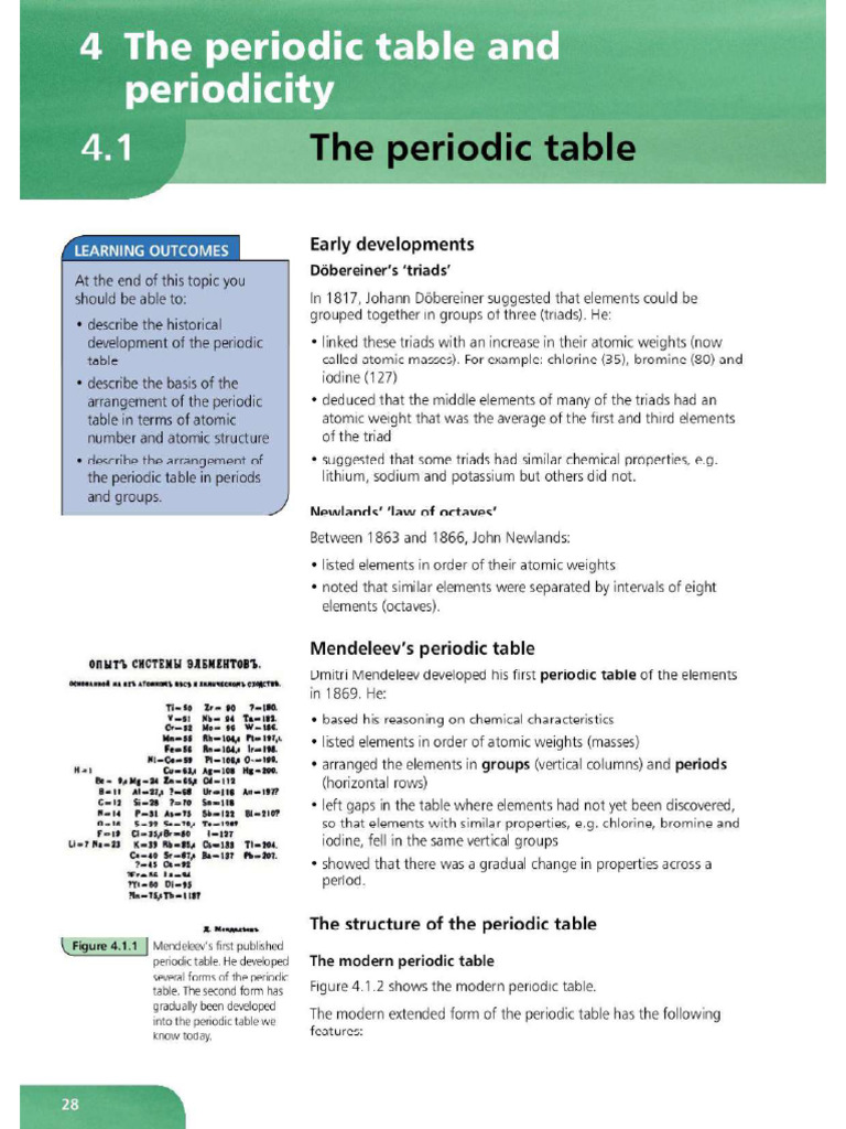 Periodic Trends & Periodicity | PDF