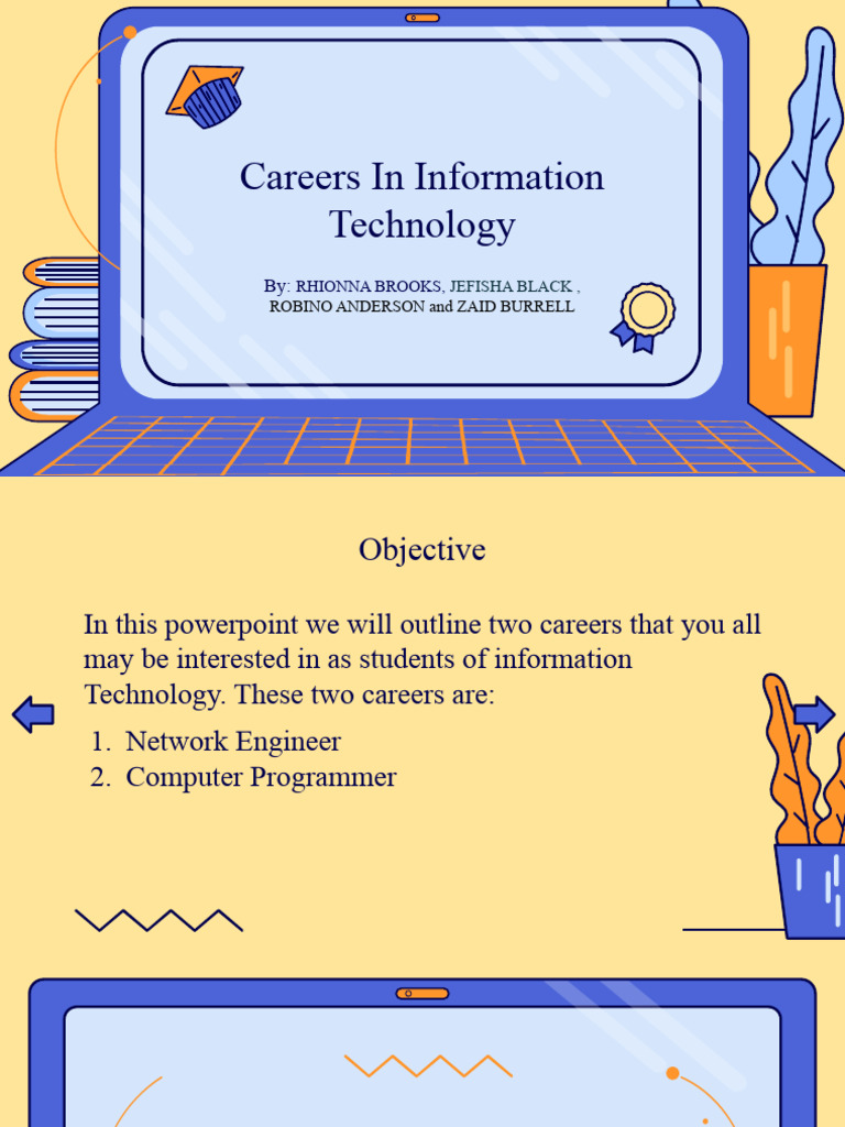 Careers in IT (1) | PDF | Programmer | Computer Programming