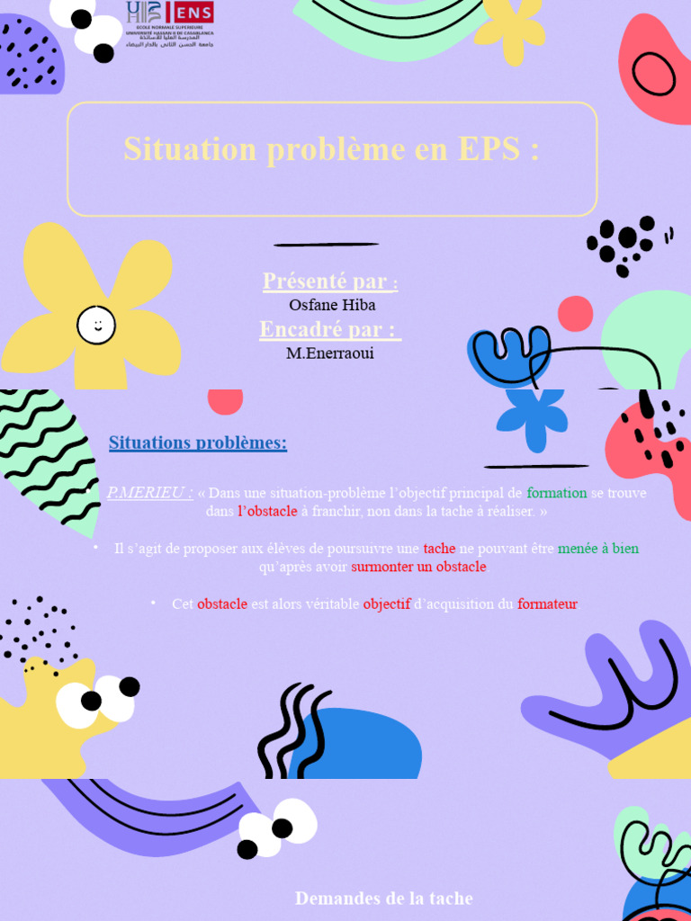 Situations Problèmes en EPS : Types et Objectifs | PDF