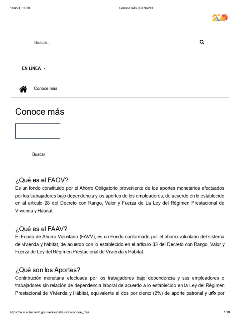 Guía FAOV y FAVV: Registro y Pagos | PDF | Bancos | Documento de identidad