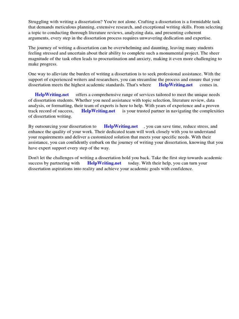 Dissertation Outline PDF | PDF | Thesis