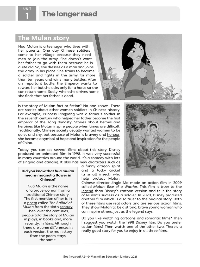 GI A2PLUS U1 The Longer Read | PDF