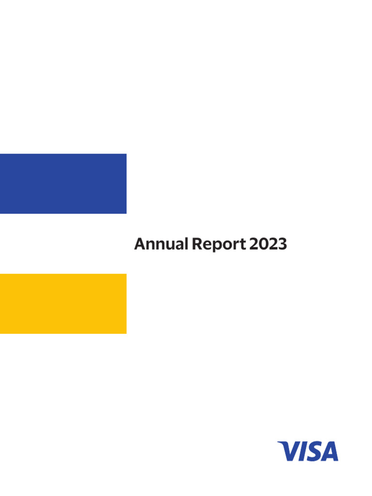 Visa Inc Fiscal 2023 Annual Report | PDF | Visa Inc. | Payments