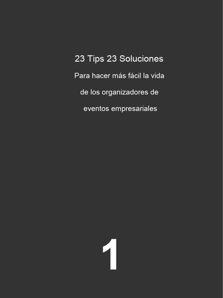 23 Tips | PDF | Diodo emisor de luz | Business