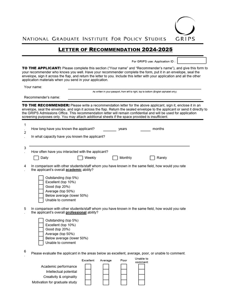 Grips Appforms Lor Coe 2024 | PDF | Employment