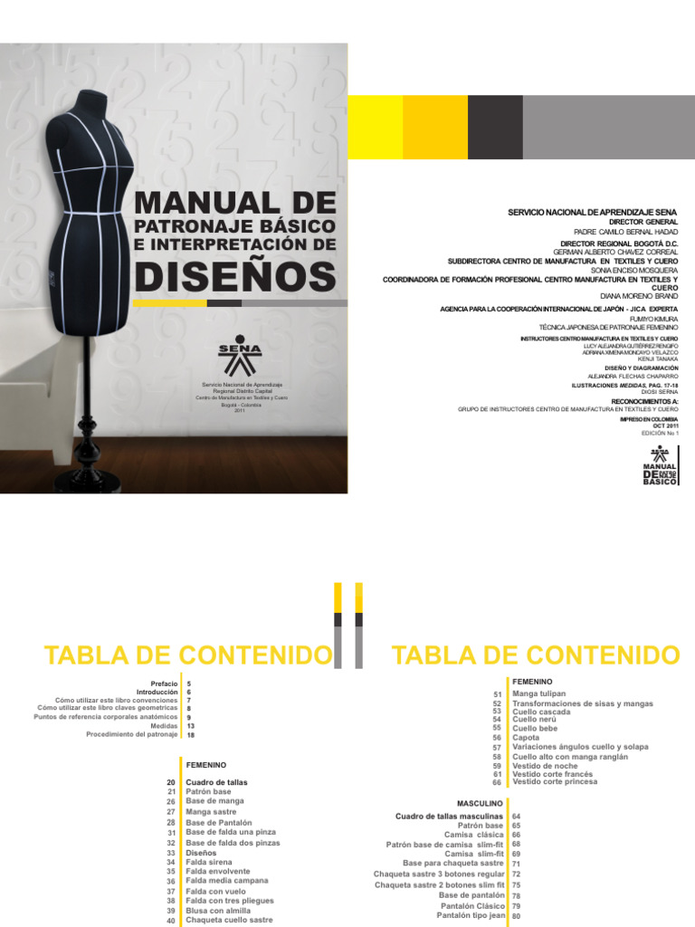 Manual Sena Jica Super Final.cdr | PDF | Ropa | Vértebra