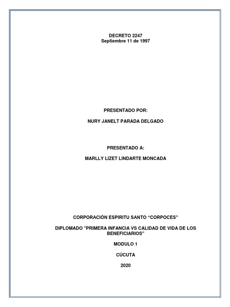 Tema 4. M1.nury Janelt Parada Delgado | PDF | Educación de la primera infancia