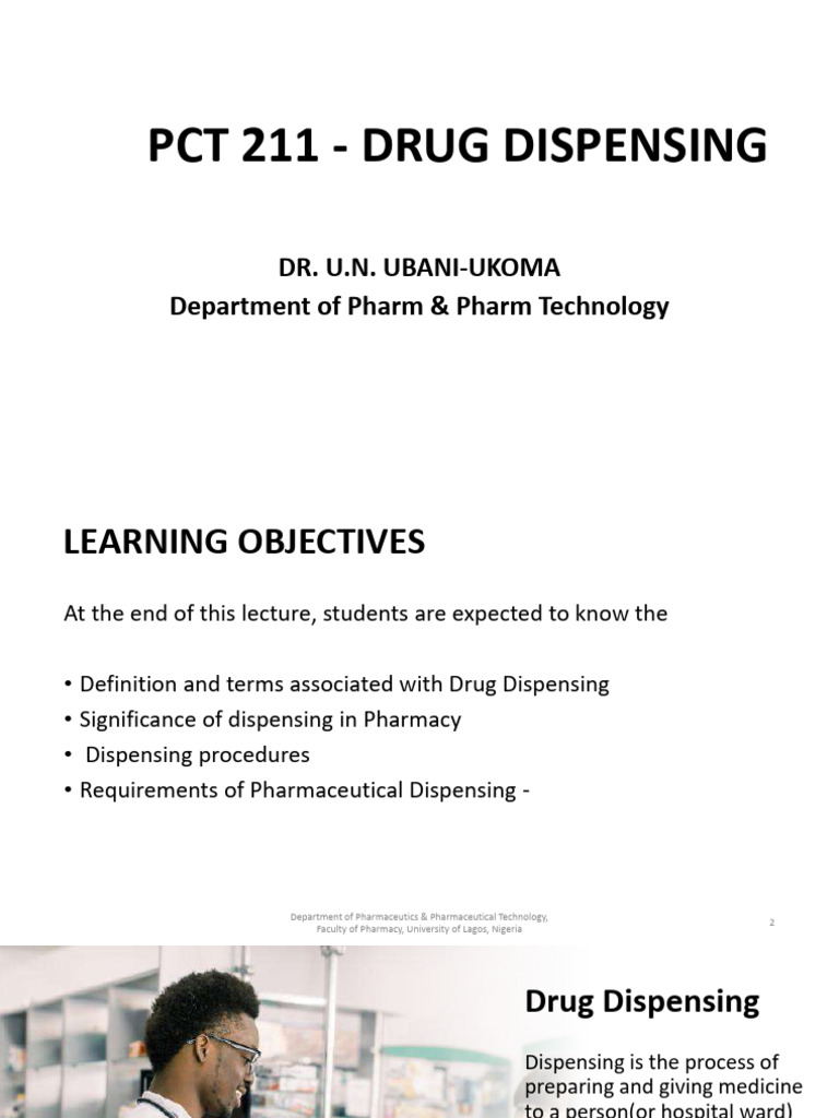 PCT 211 | PDF | Pharmacy | Medical Prescription