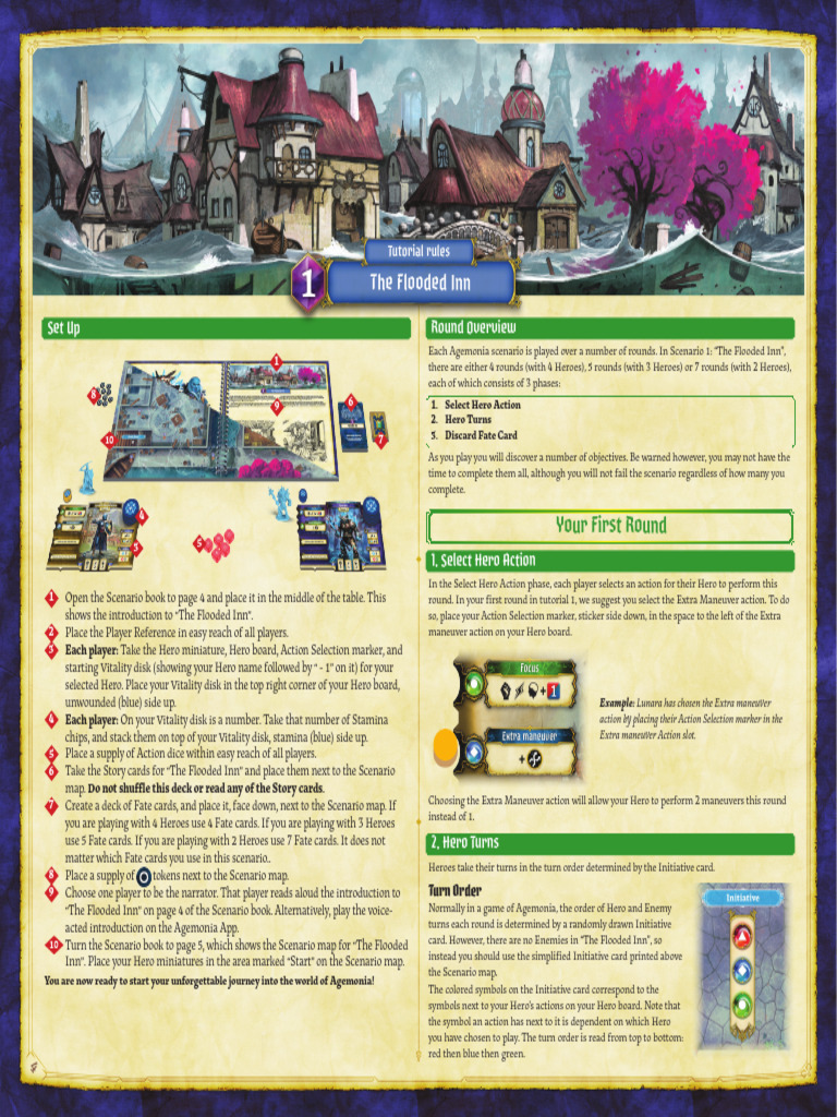 Agemonia - Tutorial-Rules | Download Free PDF | Dice