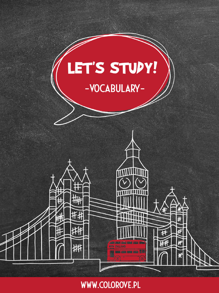 LETS STUDY Vocabulary | PDF