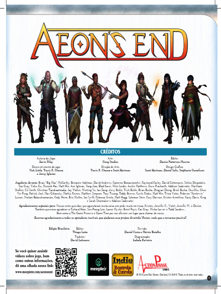 Manual Aeon's End | PDF