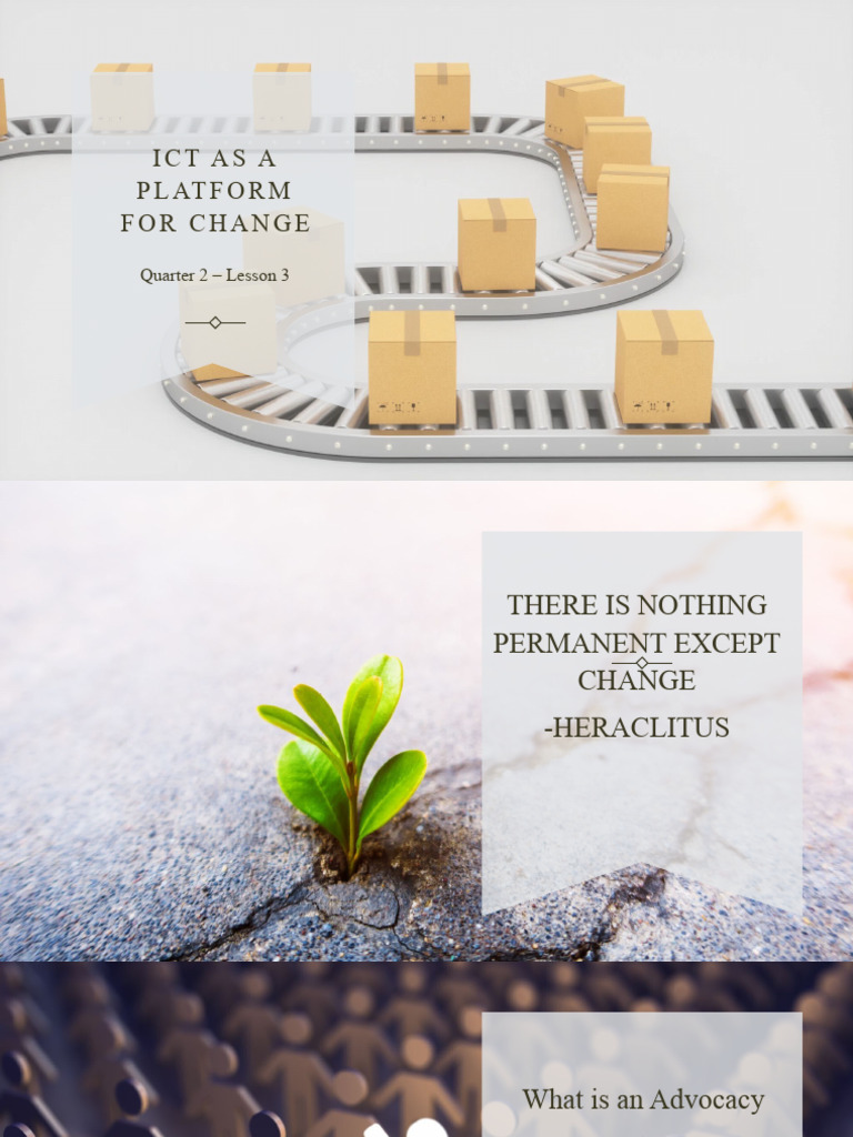 ICT as a Platform for Change | PDF | Social Media | Popular Culture ...