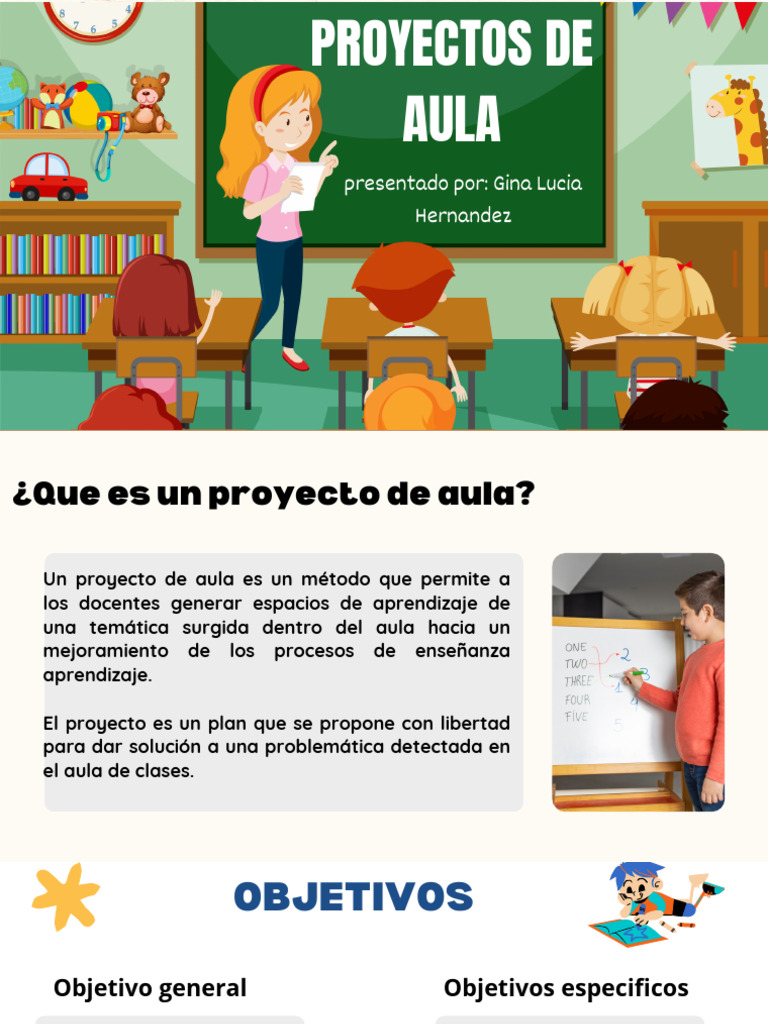 Proyecto de Aula | Descargar gratis PDF | Enseñando | Salón de clases