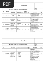 Risk Assessment For Installation of LV Power Cables and Wires | PDF ...