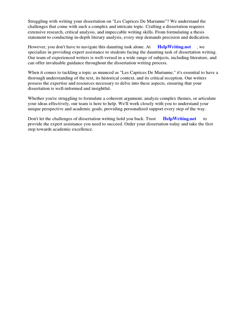 Dissertation Les Caprices de Marianne | PDF | Http Cookie | Thesis