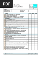 MCS Installation Handover Checklist Solar PV | PDF