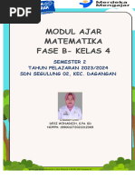 Modul Ajar Matematika Kelas Iv Bab Bangun Datar | PDF