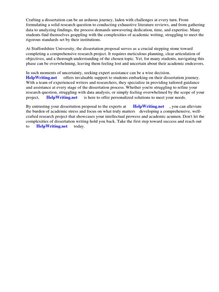 Staffordshire University Dissertation Proposal | PDF | Thesis | Franchising