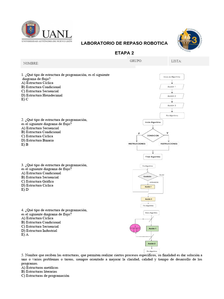 LABORATORIO DE ROBOTICA ET 2 | PDF | Informática | Ingeniería Informática