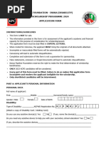 KCB Scholars Programme 2026 Application | PDF