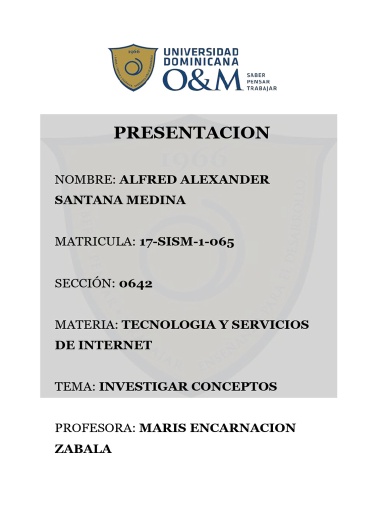 Conceptos Clave de Internet y Redes | PDF | Red de computadoras ...
