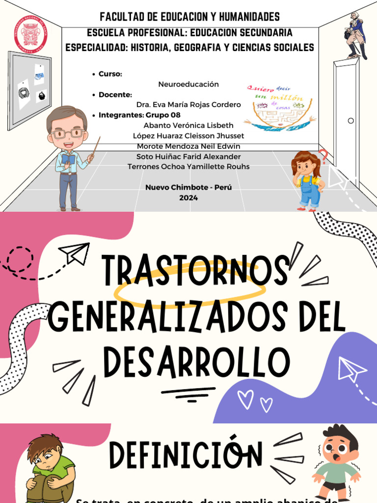 Trastornos Generalizados Del Desarrollo No Especificado | Descargar gratis PDF | Aprendizaje ...