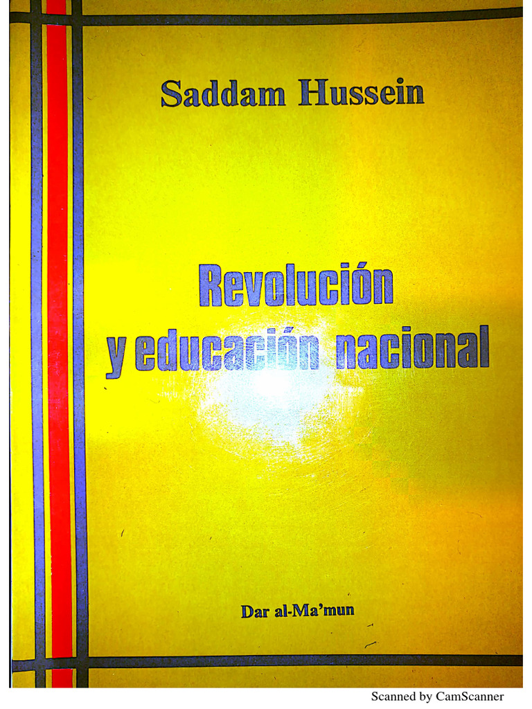 Revolución y Educación Nacional - Saddam Hussein | PDF