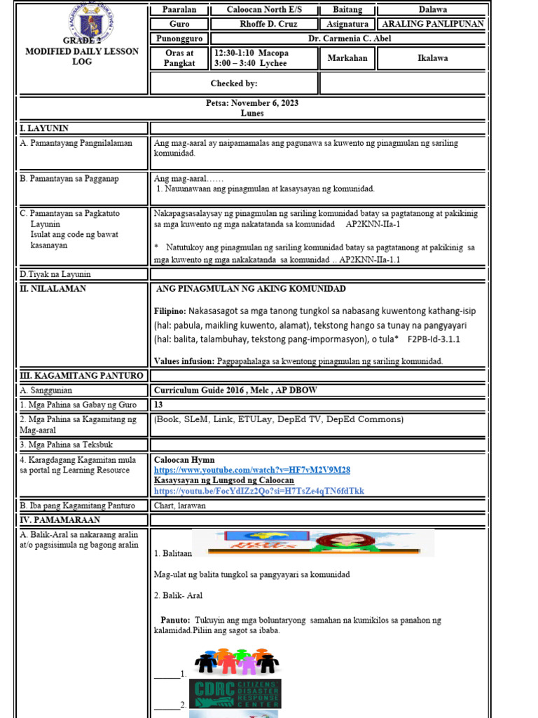 AP-Q2-Week-1-Day-nov 6 | PDF