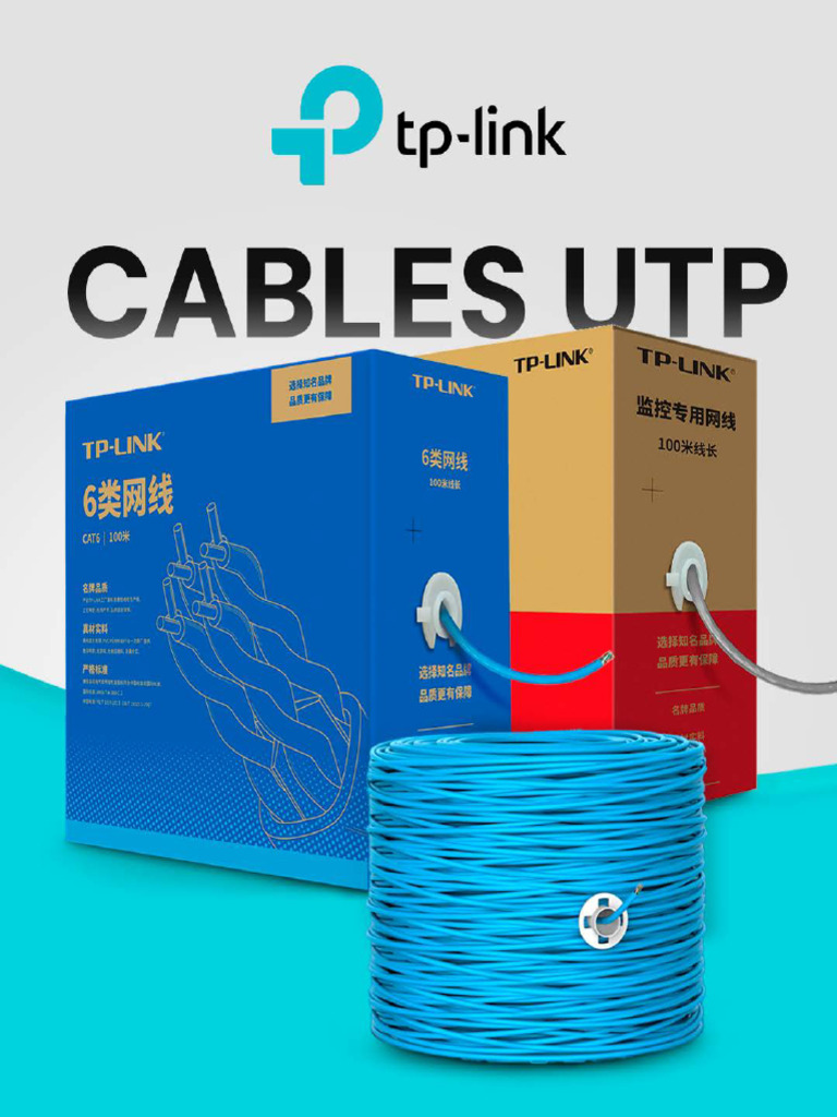 Tp-Link Cables UTP | PDF