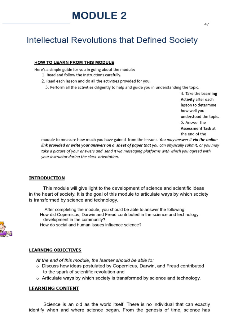 Module2. Intellectual Revolutions That Defined Society | PDF | Science ...