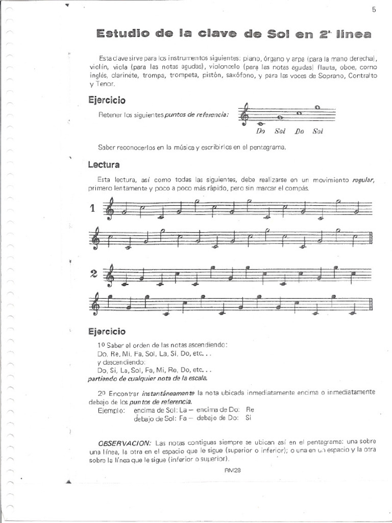 Georges Dandelot Estudios de Las Claves-Pages-7-10 | PDF