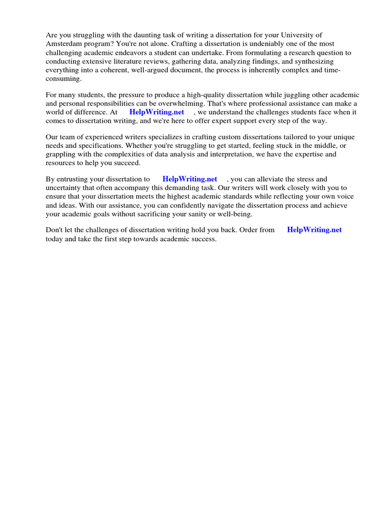 University of Amsterdam Dissertations | PDF | European Union | Social ...