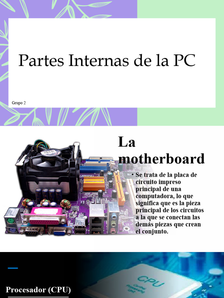 Computación Presentación | PDF