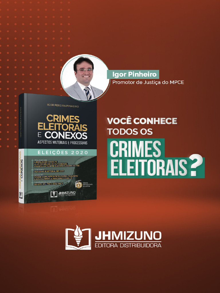EBOOK Voc Conhece Todos Os Crimes Eleitorais 17x24 | PDF | Crime e Violência | Crimes