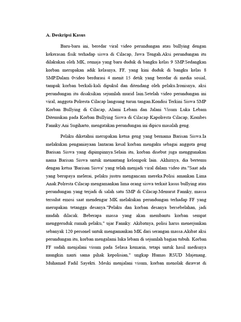 Analisis Kasus Pend Pancasila Isna | PDF