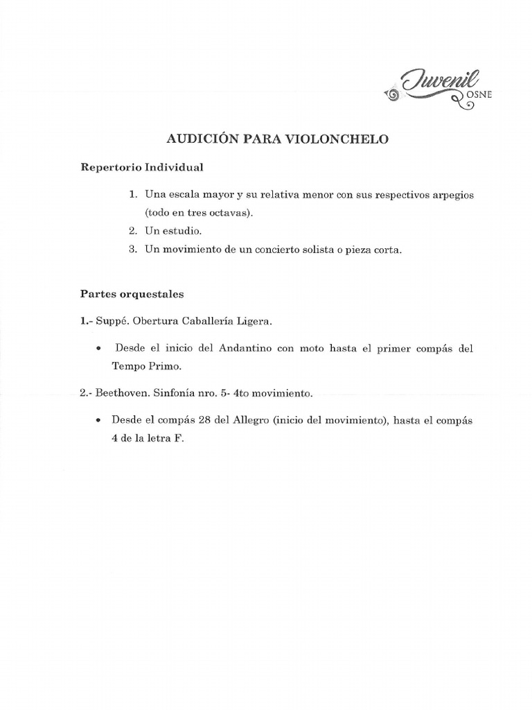 VIOLONCHELO | PDF
