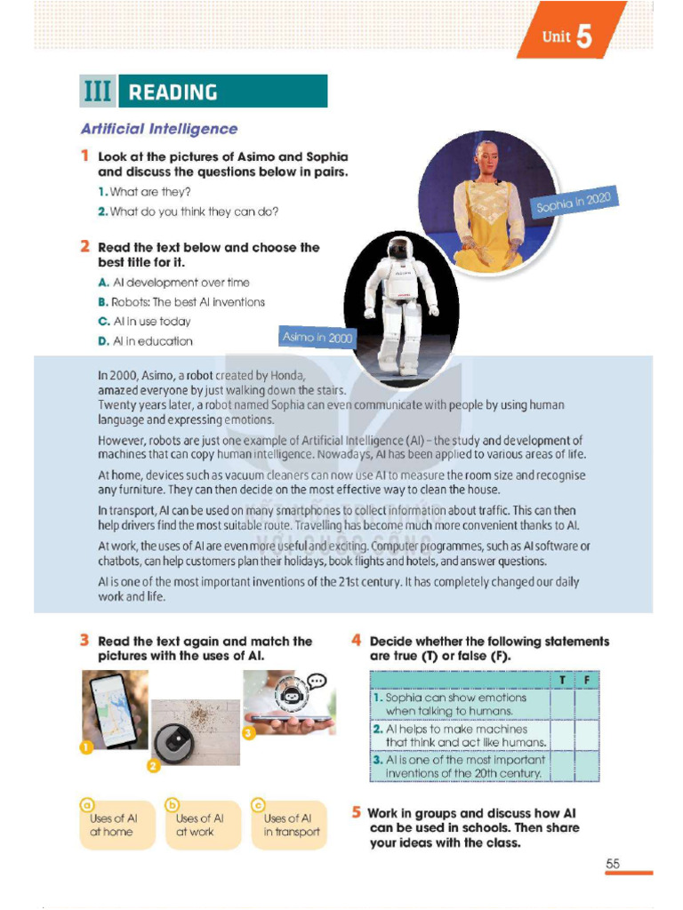 English 10-Unit5-Reading | PDF
