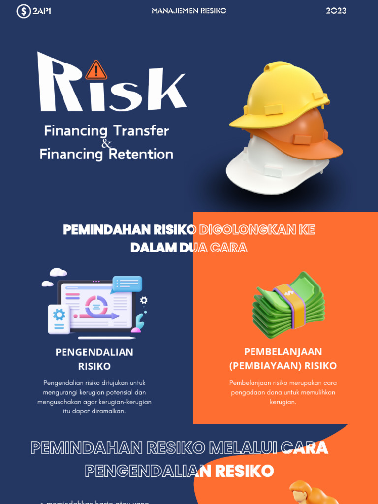 Pemindahan dan Retensi Risiko Finansial | PDF