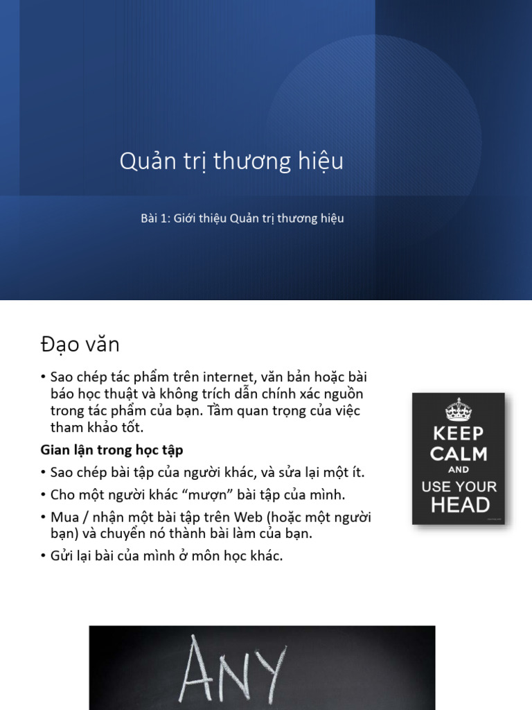 L1 Intro BM - Master LMS | PDF