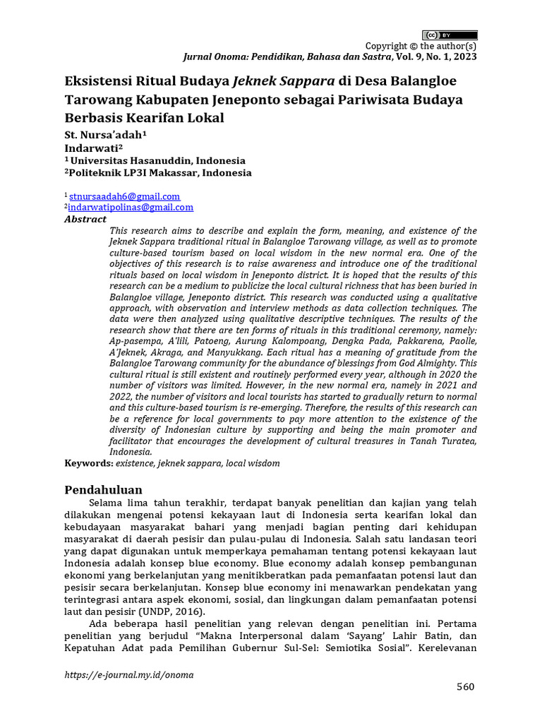 2370-Article Text-8405-1-10-20230503 | PDF | Social Science | Foreign ...